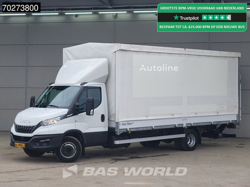 IVECO Daily 72C21 Automaat Bakwagen Zeilen Laadklep Schuifzeil Meubelb kamion s ceradom