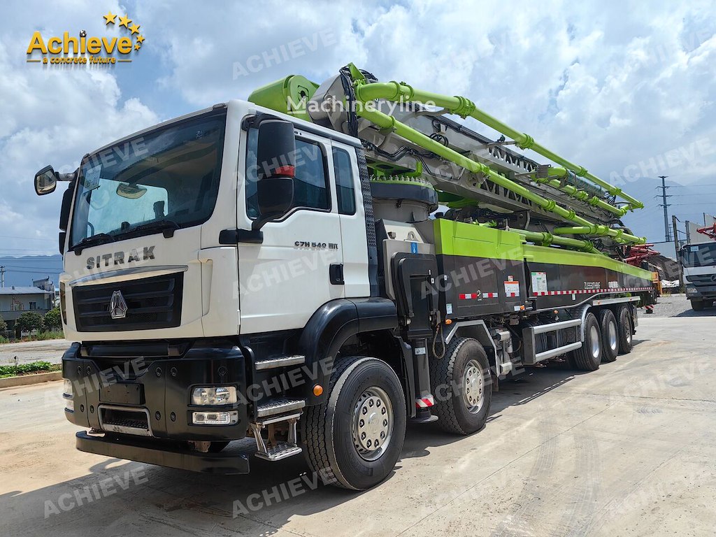 Zoomlion Zoomlion 70M 70X-6RZ Concrete pump truck SITRAK 【ACHIEVE】TOP CON pumpa za beton