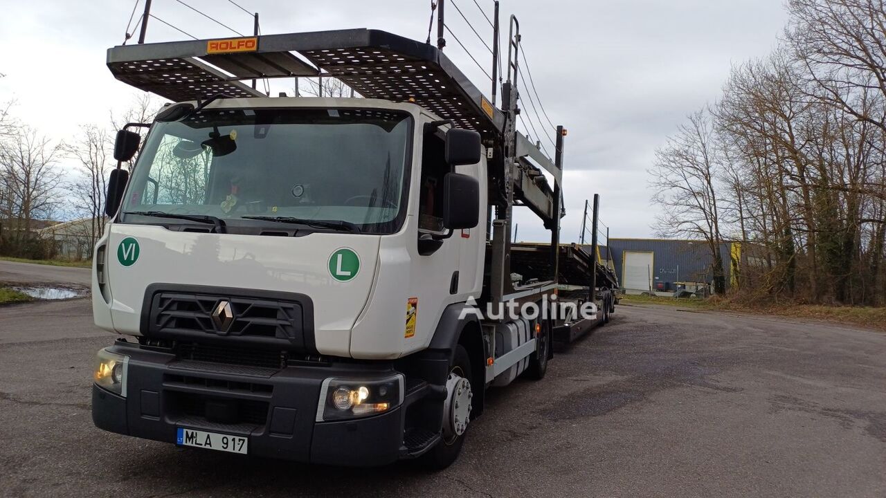 Renault + ROLFO 2009 autotransporter + prikolica autotransportera