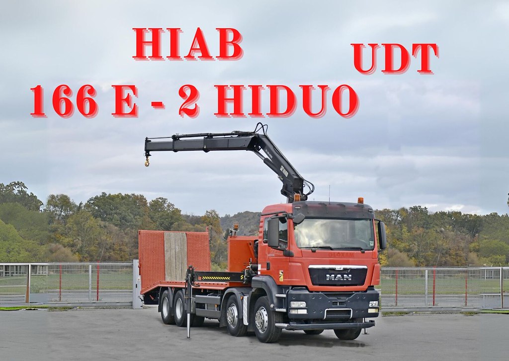 MAN TGS 35.360* HIAB 166 E-2 HIDUO * FUNK * TOP autotransporter