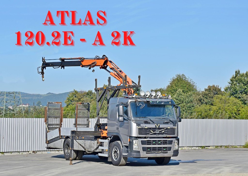 Volvo FM 340 * Abschleppwagen 6,10m*ATLAS120.2E-A2K/FUNK šlep auto