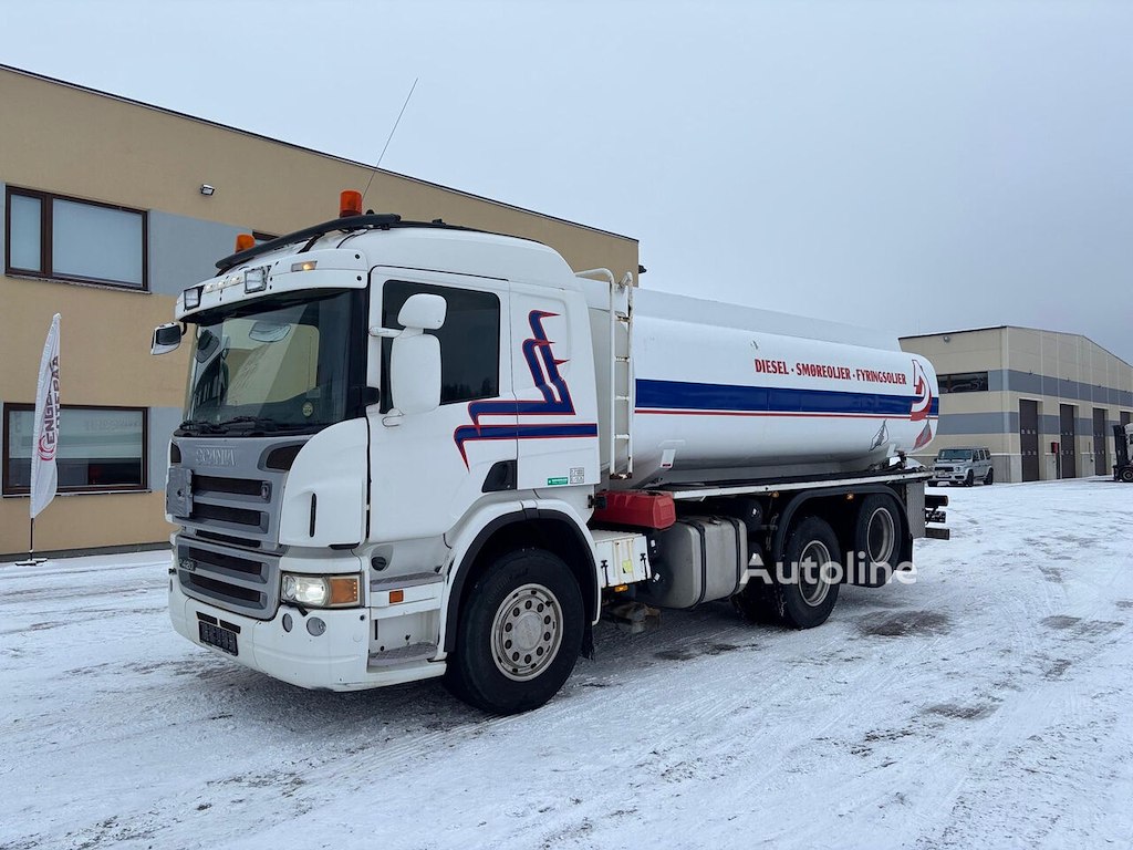 Scania P420 6x2 + MANUAL + ADR + 12000 L TANK autocisterna za gorivo