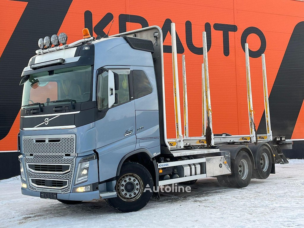 Volvo FH 16 650 6x4 TANDEM AXLE LIFT kamion za prevoz drva