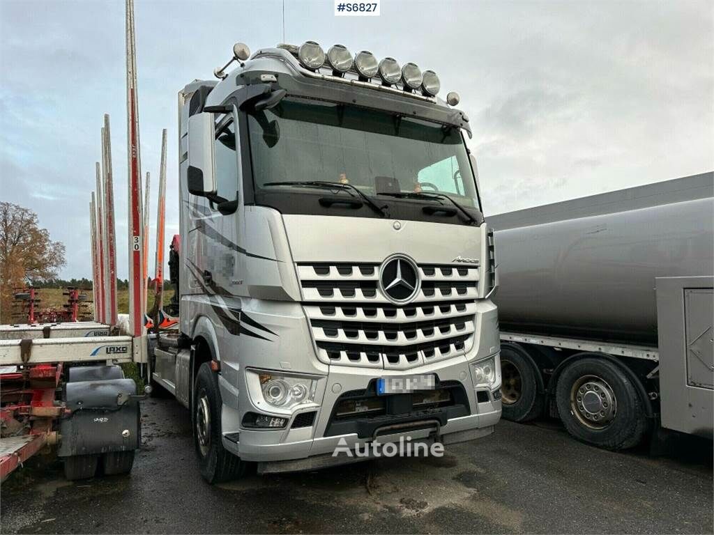 Mercedes-Benz Arocs 2863 kamion za prevoz drva