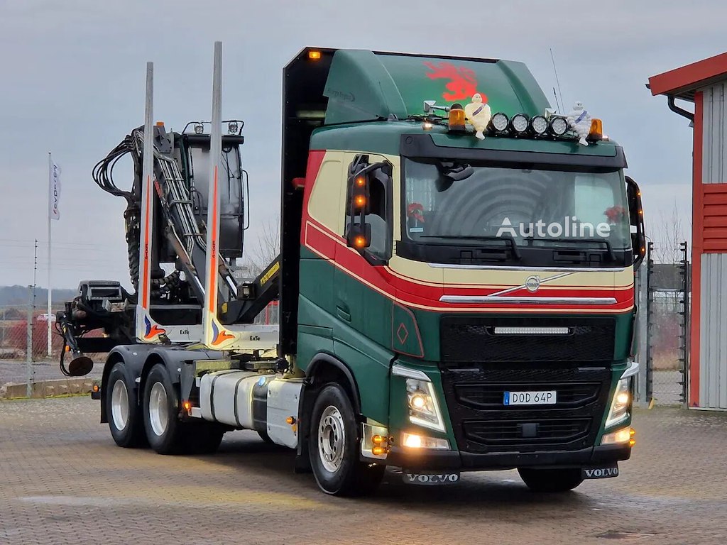 Volvo FH 13.540 6x4 - HIAB / Loglift F125Z 80 Crane - Krane - Grua yea kamion za prevoz drva