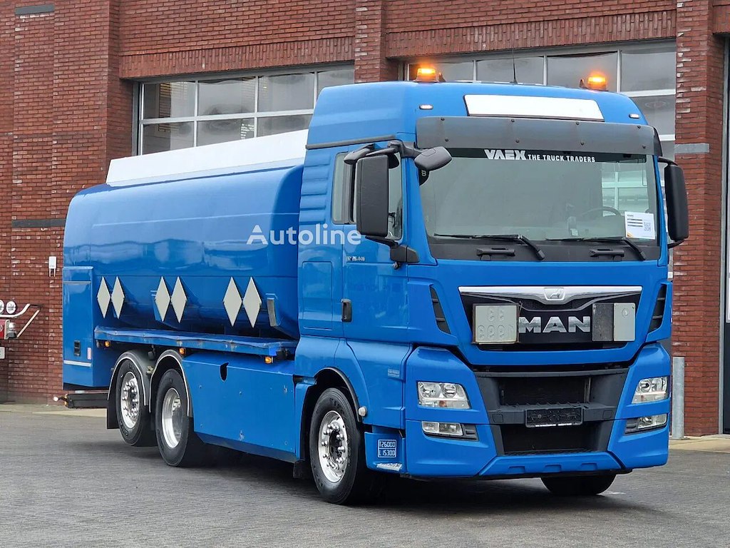 MAN TGX 26.440 6x2 - Fuel - 3 compartments - 20.500 L - Euro 6 - Ful autocisterna