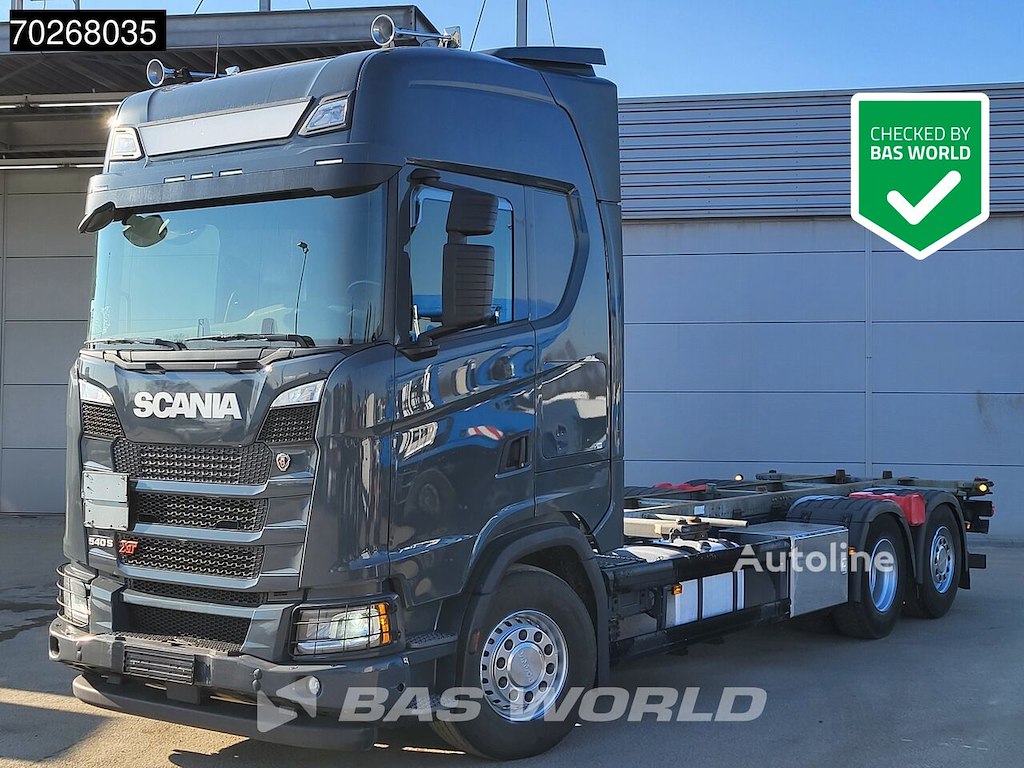 Scania S540 6X2 Retarder Full Air CS20H LED Euro 6 vozilo za prevoz kontejnera