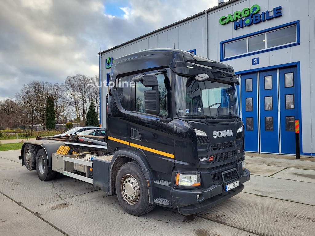 Scania G500 vozilo za prevoz kontejnera