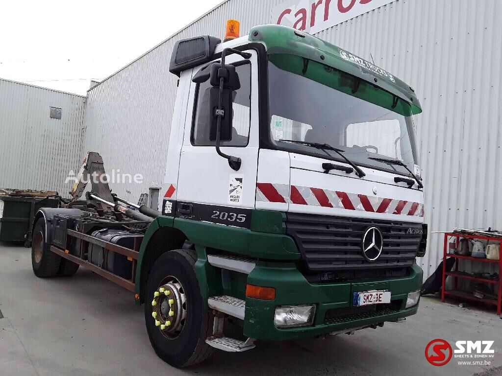 Mercedes-Benz Actros 2035 LAMES STEEL vozilo za prevoz kontejnera