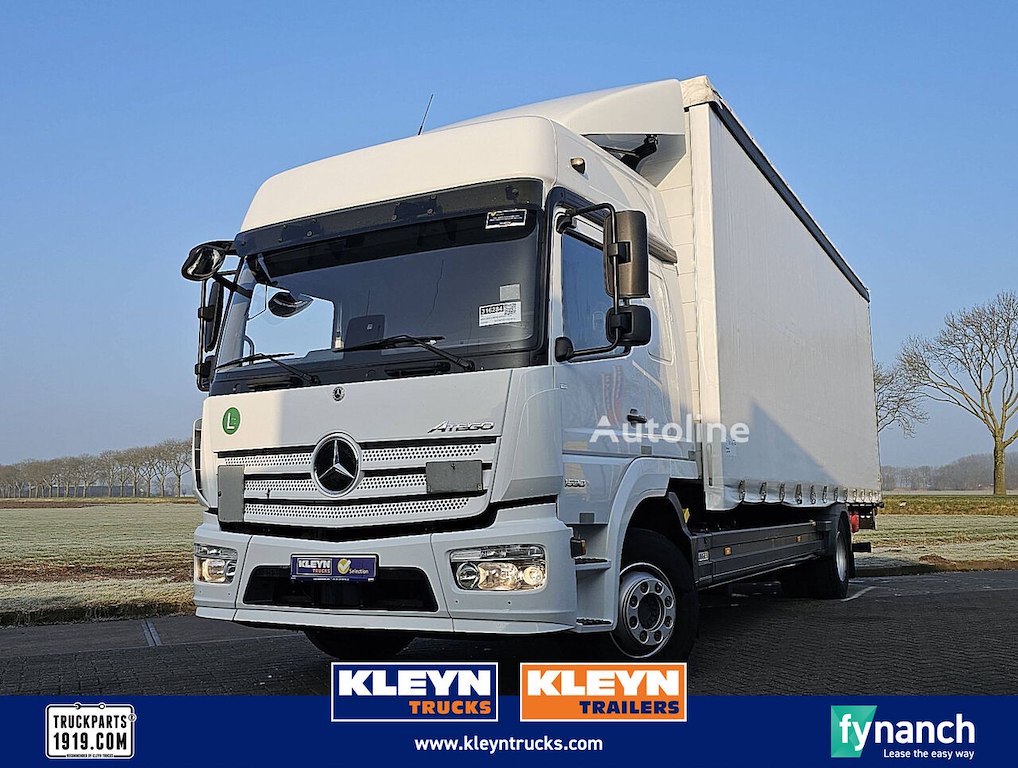 Mercedes-Benz ATEGO 1530 BigSpace,AHK kamion sa klizna zavesa cerada