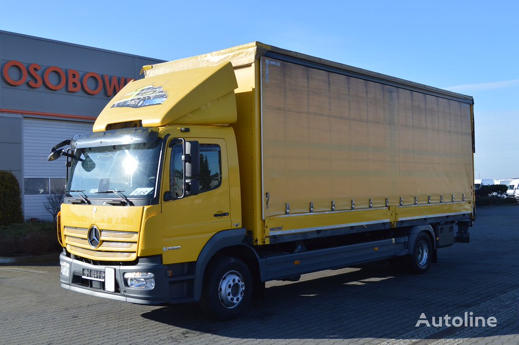 Mercedes-Benz Atego 1530 E6 PRITSCHE PLANE+LBW 1500 kg 1.HAND kamion sa klizna zavesa cerada