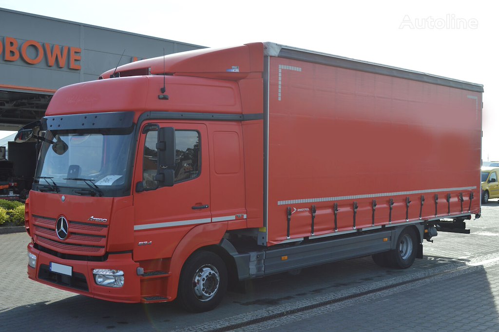 Mercedes-Benz ATEGO 824 EURO 6 1.HAND CURTAINE TILT kamion sa klizna zavesa cerada