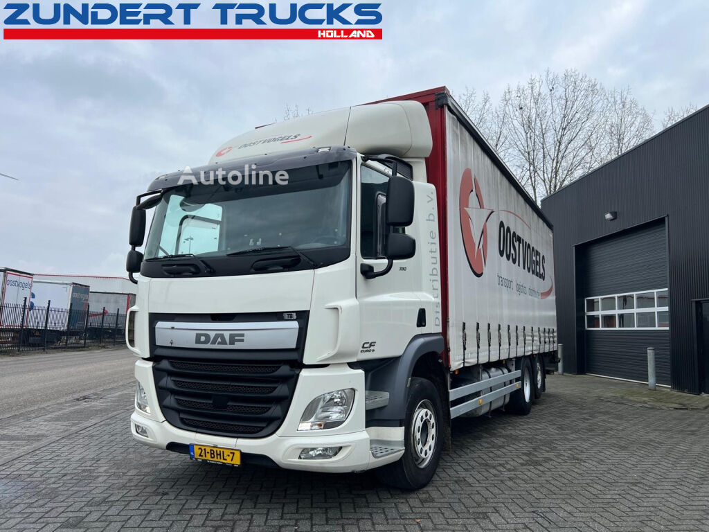 DAF CF 330 FAR kamion sa klizna zavesa cerada