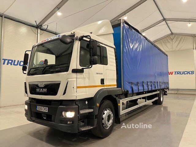 MAN TGM 18.250 4x2 Sleeper Cab Curtainsider kamion sa klizna zavesa cerada