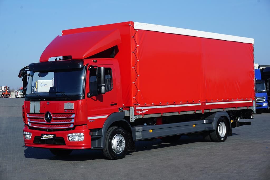 Mercedes-Benz ATEGO / 1527 / ACC / E 6 / BURTO - FIRANKA + WINDA / 18 PALET / kamion sa klizna zavesa cerada