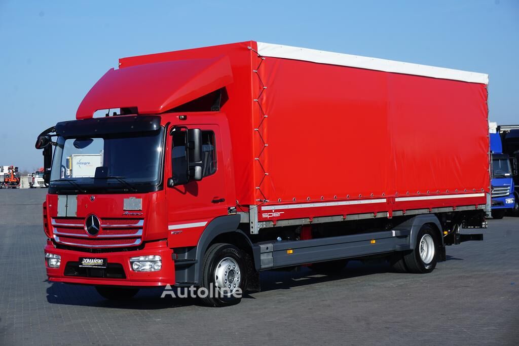 Mercedes-Benz ATEGO / 1527 / ACC / E 6 / BURTO - FIRANKA + WINDA / 18 PALET / kamion sa klizna zavesa cerada