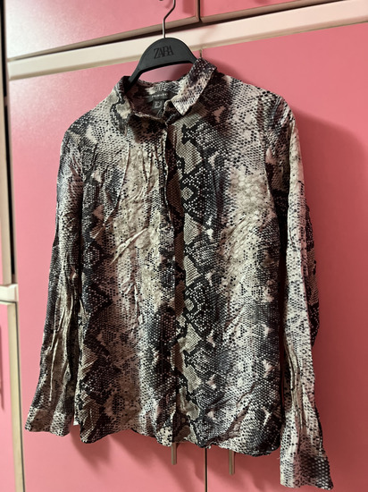 Primark animal print košulja, viskoza