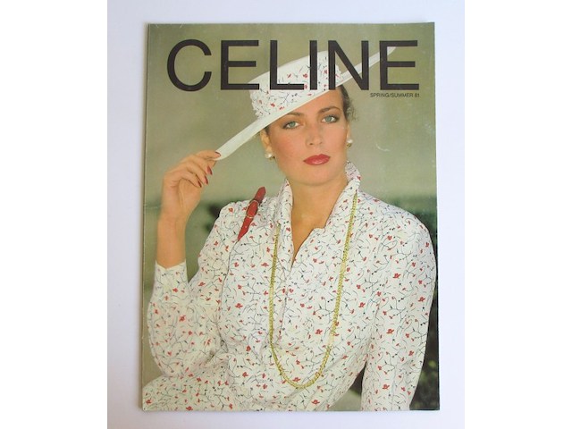 Časopis CELINE paris - Spring/Summer 1981.