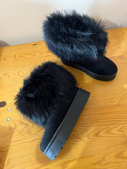 ❤️SNIŽENO❤️Čupave čizme, poput UGG, 38-38,5,NOVO