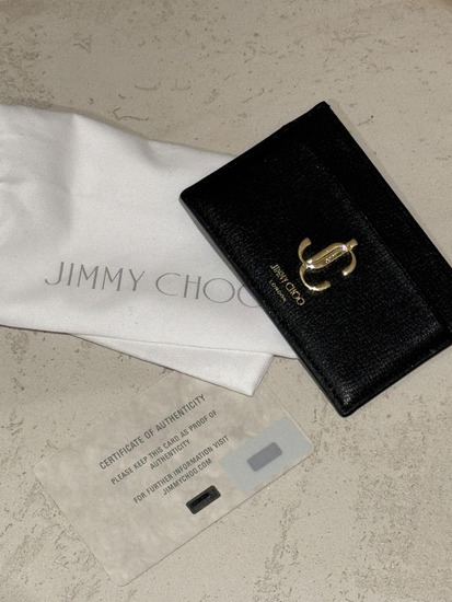 Original! JIMMY CHOO card holder