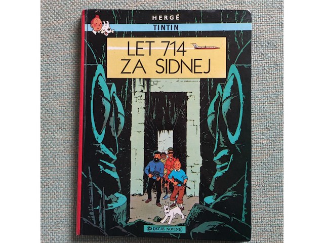 Herge Tintin Let 714 za Sidnej