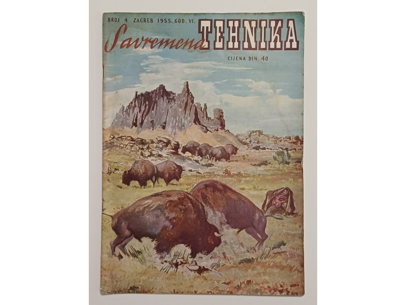 Savremena Tehnika broj 4 za 1955-tu