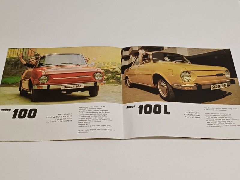 Škoda katalog 100 / 100L / 110L / 110LS / 110R- (1971.)