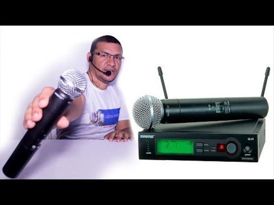 Shure BETA 58 SLX 2 baza SLX 4 provereni model Šur