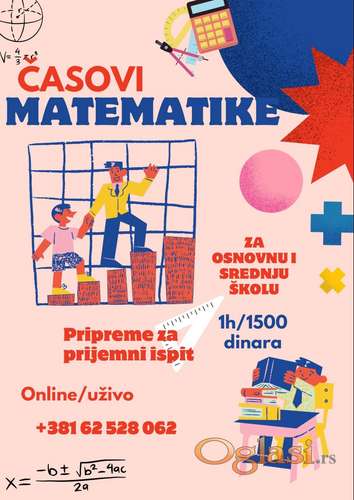 PRIVATNI ČASOVI MATEMATIKE - BEOGRAD (VOŽDOVAC)