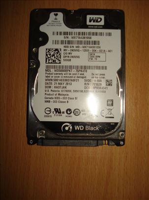 WD Scorpio Black 500GB WD5000BPKT 100% 2.5"