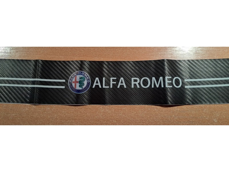 Stiker za branik automobila - karbon ALFA ROMEO