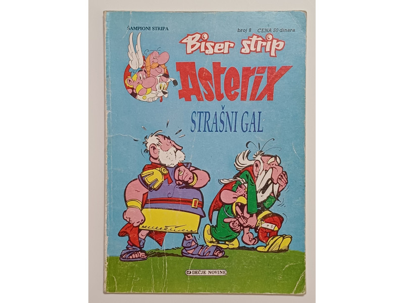 Biser strip broj 8 Asterix - Strašni Gal