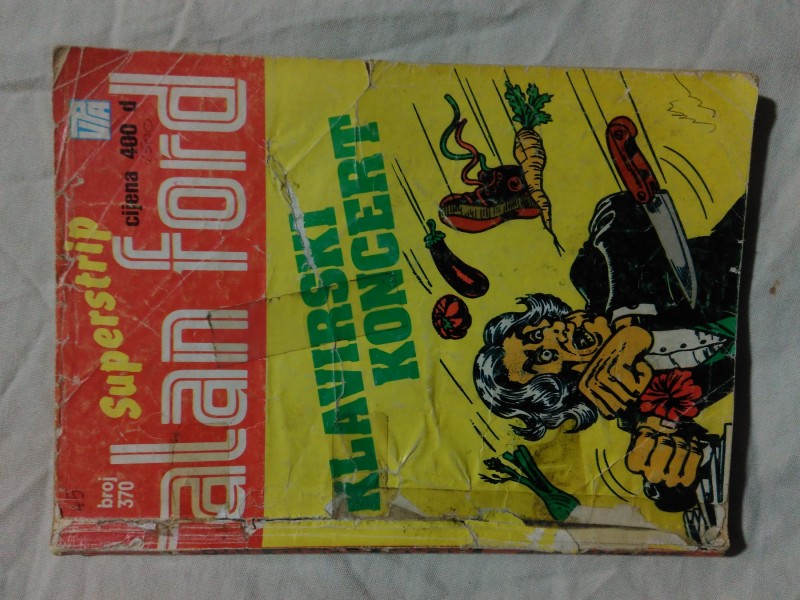 Alan ford Vjesnik broj 370, Klavirski koncert