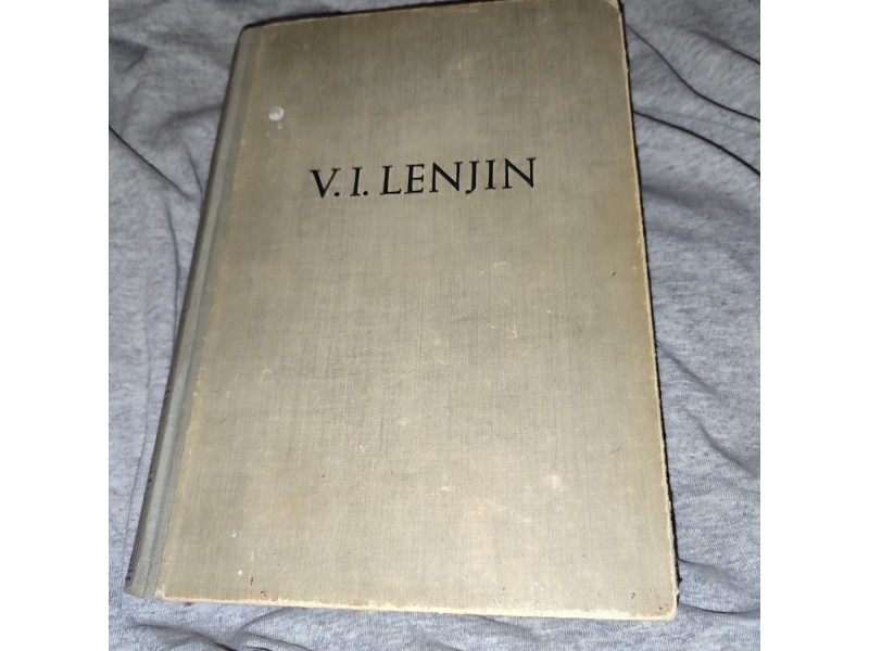 Izabrana djela tom 1 knjiga prva V.I.Lenjin