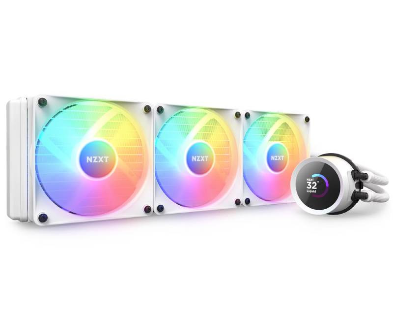 NZXT - Kraken 360 RGB vodeno hlađenje belo (RL-KR360-W1)