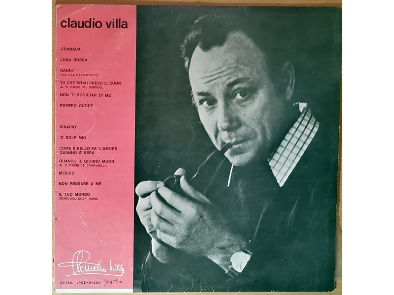 LP za 10 din: CLAUDIO VILLA, kancona, 4+