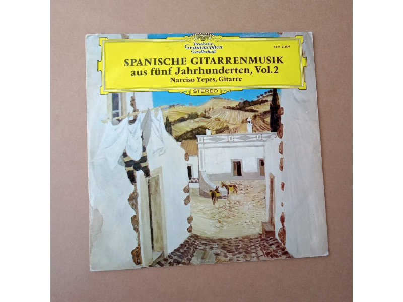 Spanische Gitarrenmusik (Narciso Yepes) LP, YU