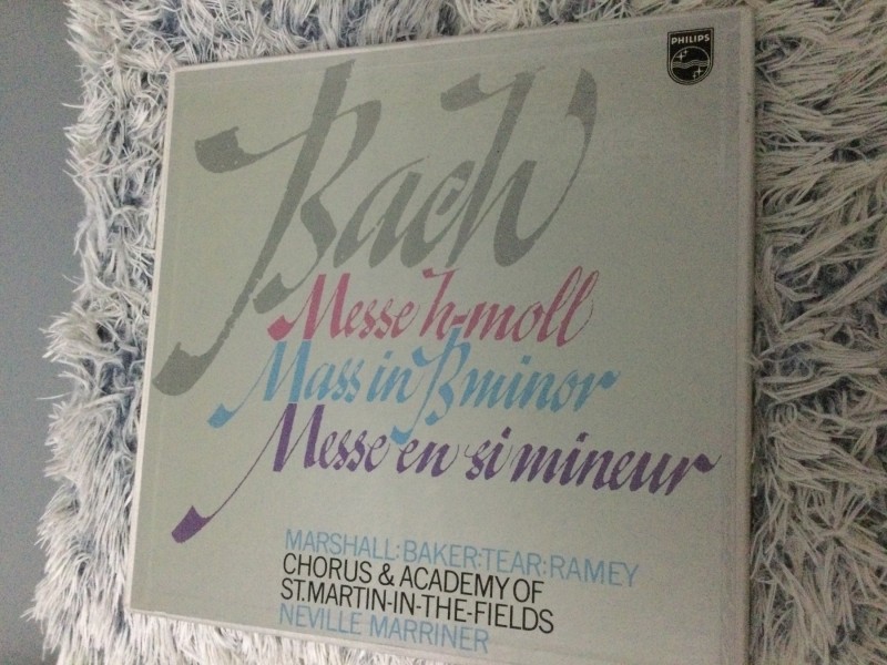 J.S. BACH ,,,NEVILE MARINER 3 Lp