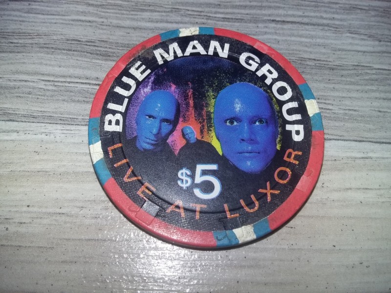 Blue Vintage Blue Man Group Live at Luxor Las Vegas NV