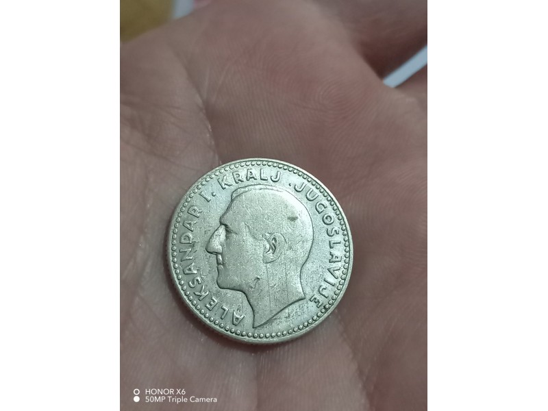 10 dinara 1931 srebro