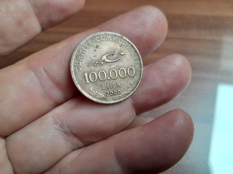 Turska 100 000 Lira 2000