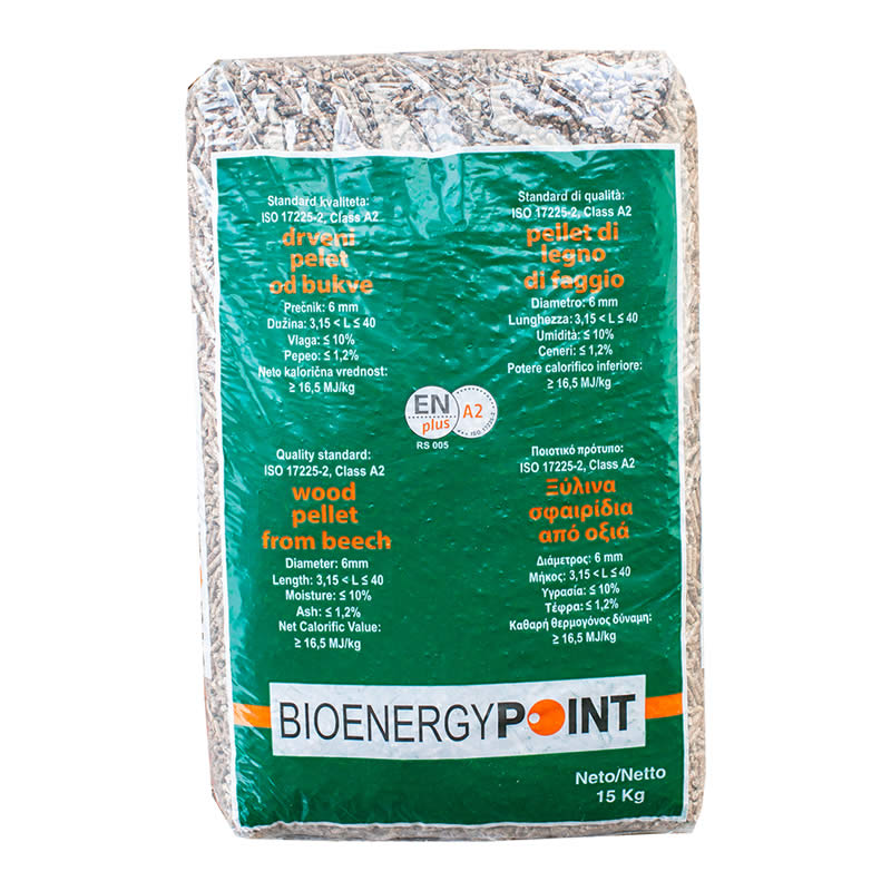 Bioenergy Point Pelet 100% bukva 15kg