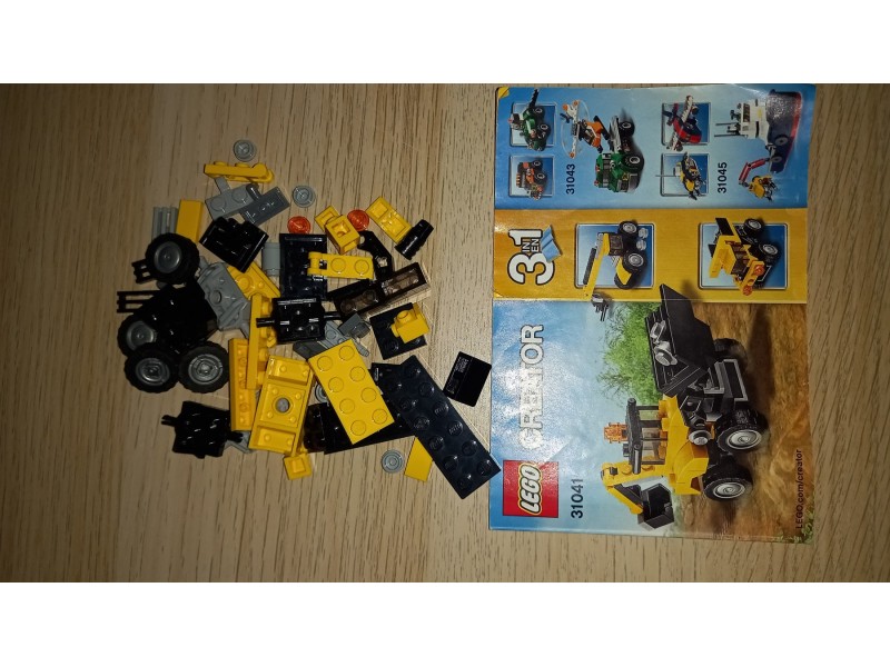 Lego mini set vehicles 31041