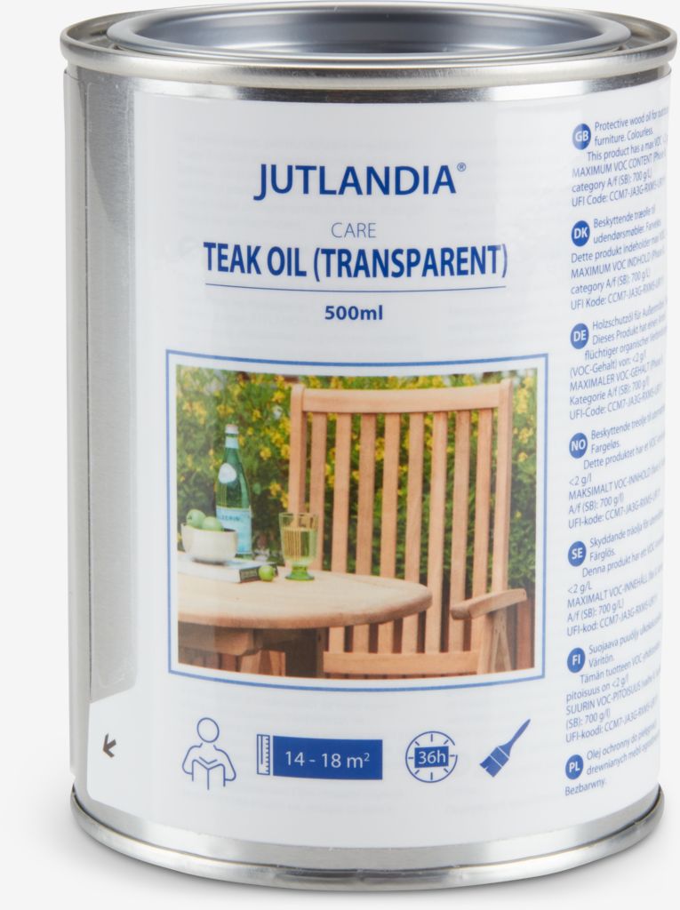 Ulje za tikovinu JUTLANDIA 0,5 ltr.