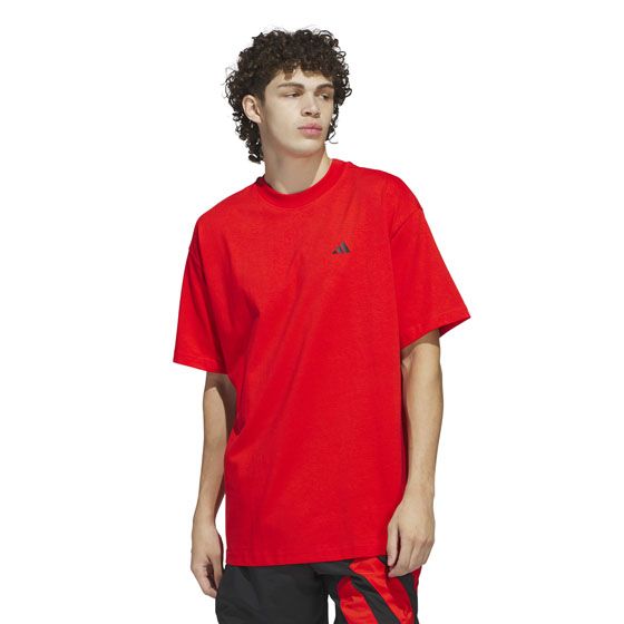 ANTHONY EDWARDS SEASONAL LOGO TEE 'RED'