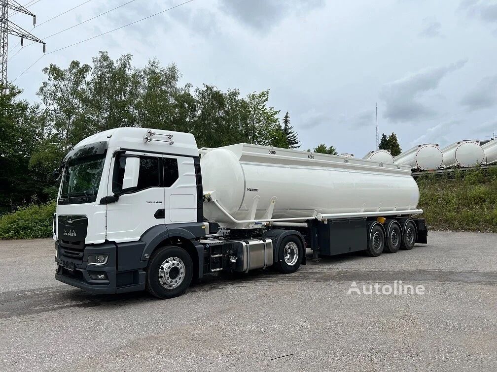 Novi MAN TGS 18.480 ADR-Full*NAVI*WILLIG*KOMPLETTZUG tegljač