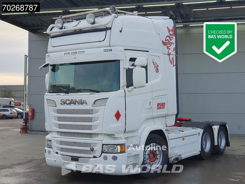 Scania R580 R 6X2 Full-Air! Retarder Liftachse Hydraulik tegljač