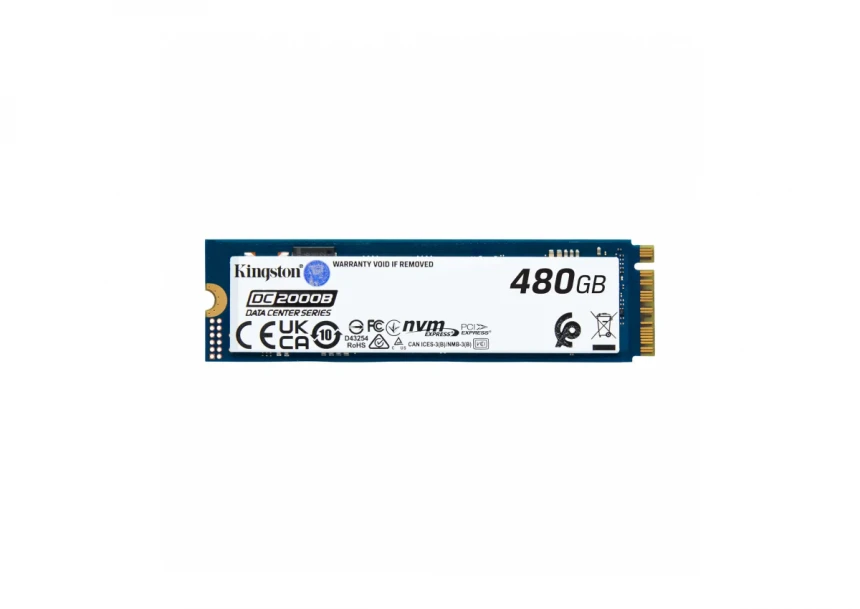 Serverski NVME SSD Kingston DataCentar DC2000B 480GB 2280/7000MBs/800MBs PLP SEDC2000BM8