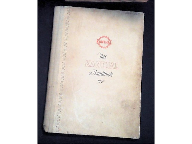 nemacki ➡️Das Kanthal ➡️  Handbuch ➡️ 1950