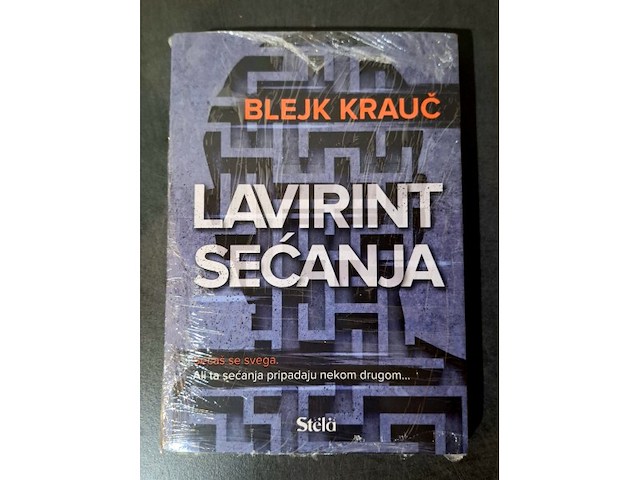 Knjiga Blejk Krauč - Lavirint sećanja